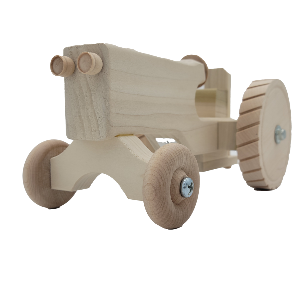 Wood Tractor Toy - Discover Holmes County Ohio